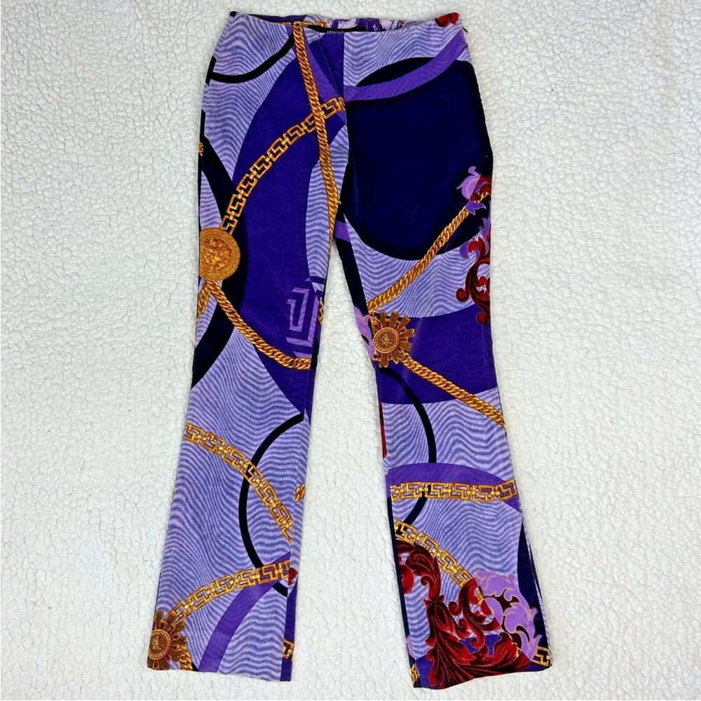 Versace Jeans Couture Greek Key Chain Print Corduroy … - Gem
